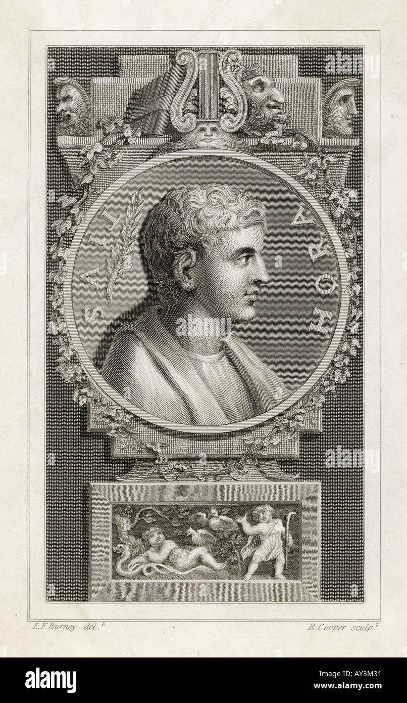 Horace quintus horatius flaccus hi-res stock photography and images - Alamy