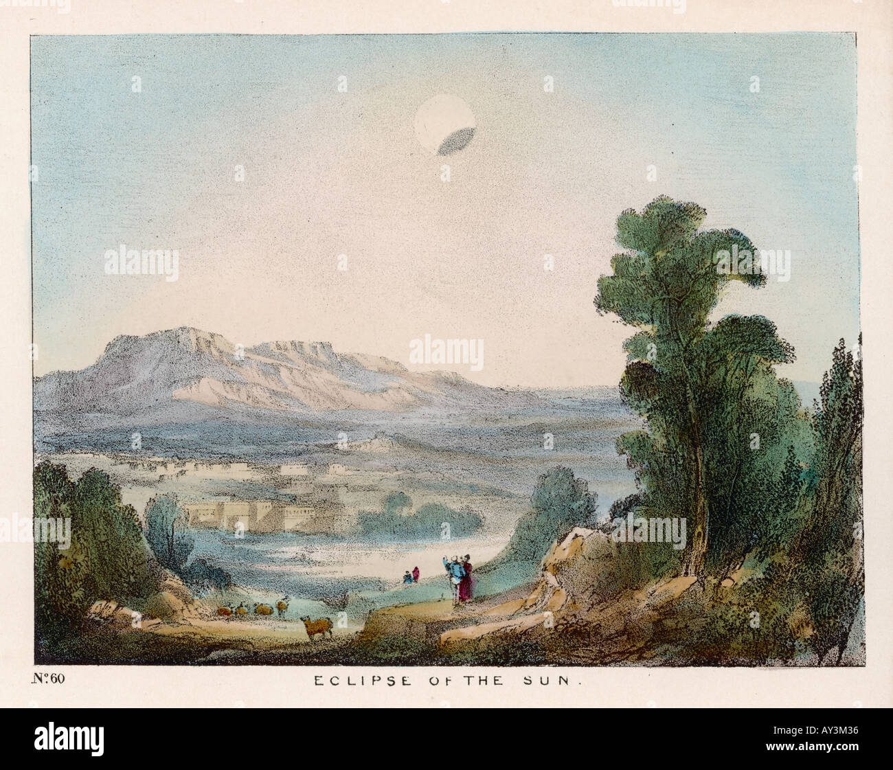 Partial Solar Eclipse Stock Photo - Alamy