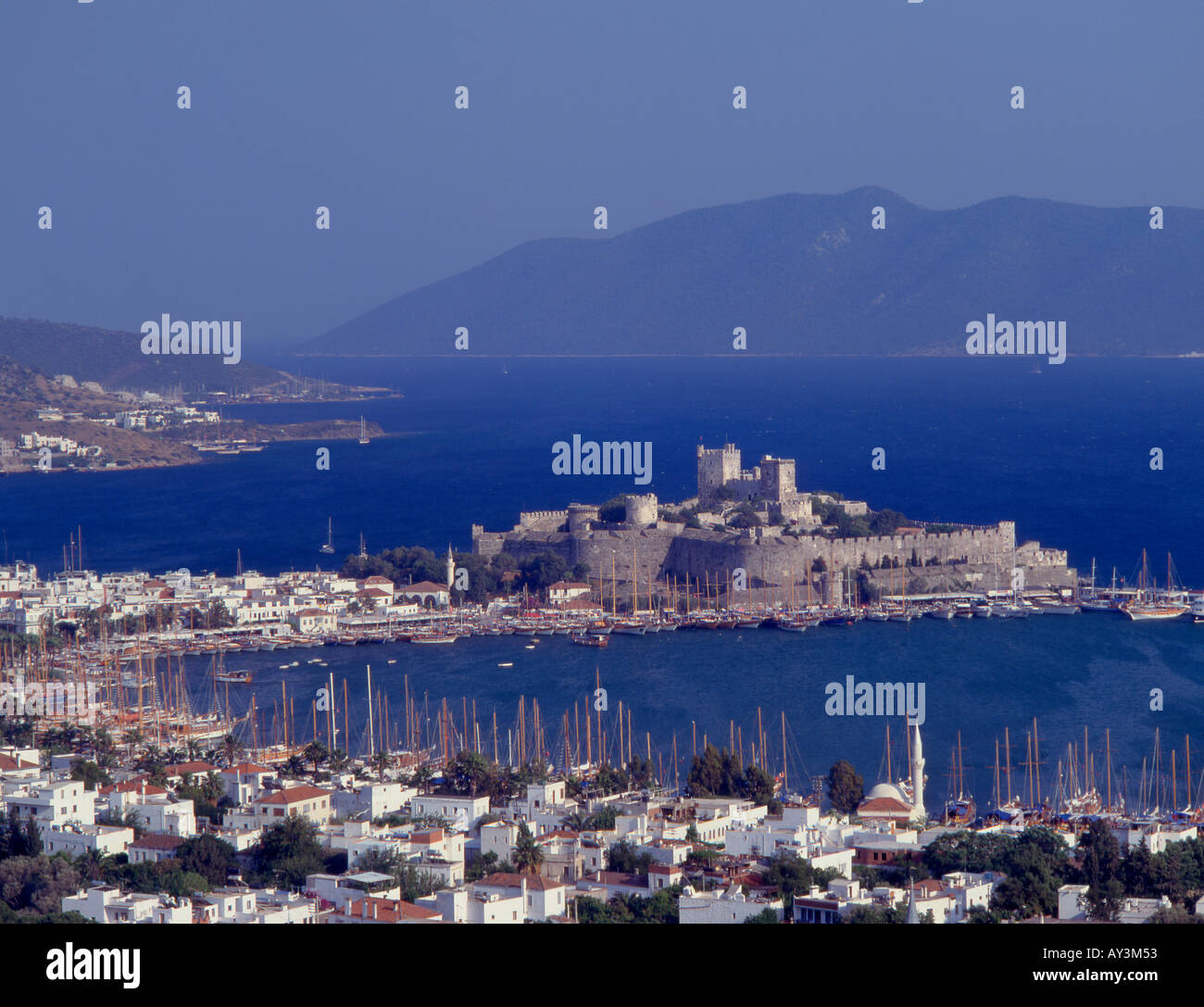 Turkey Bodrum Castle of St Peter Stock Photo - Alamy