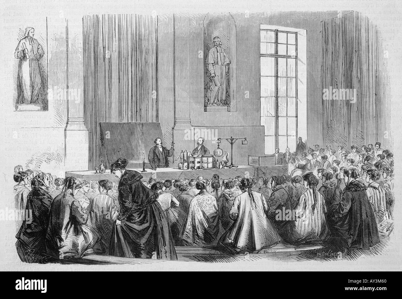 Physics lectures Black and White Stock Photos & Images - Alamy