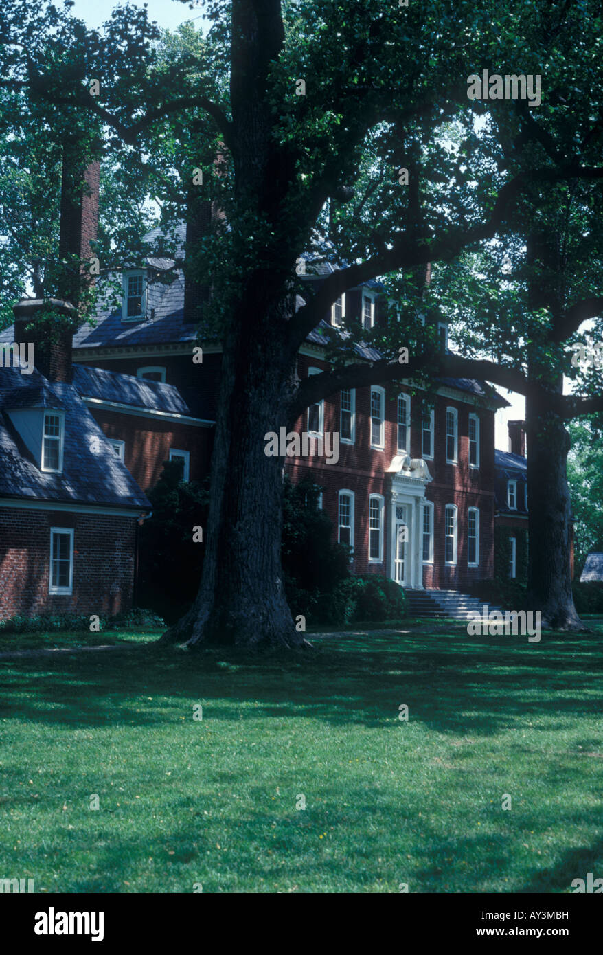 Westover Plantation House James River Virginia USA Palladian style ...