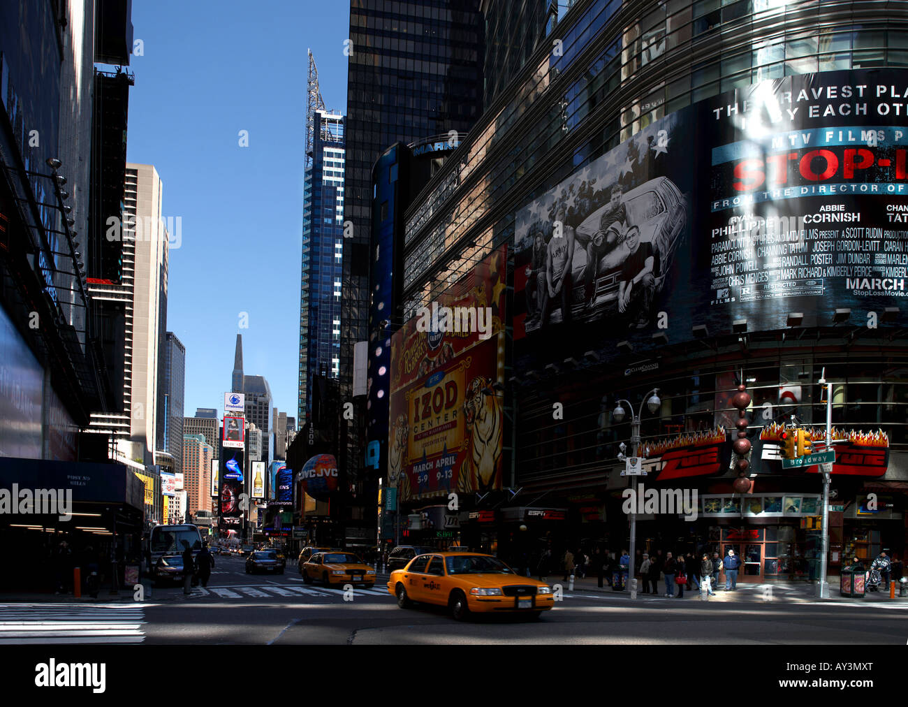 Streetlife in New York Manhattan Stock Photo - Alamy