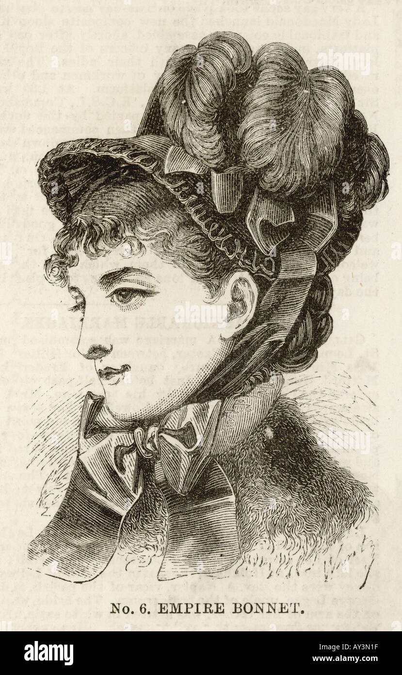 Regency bonnet hi-res stock photography and images - Alamy