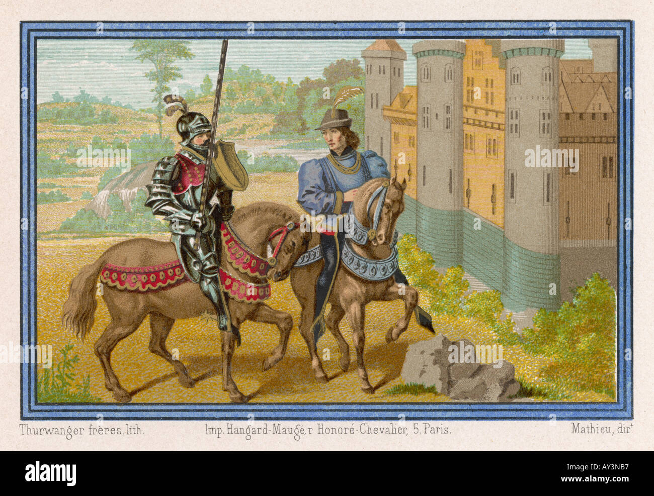 Squire knight hi-res stock photography and images - Alamy