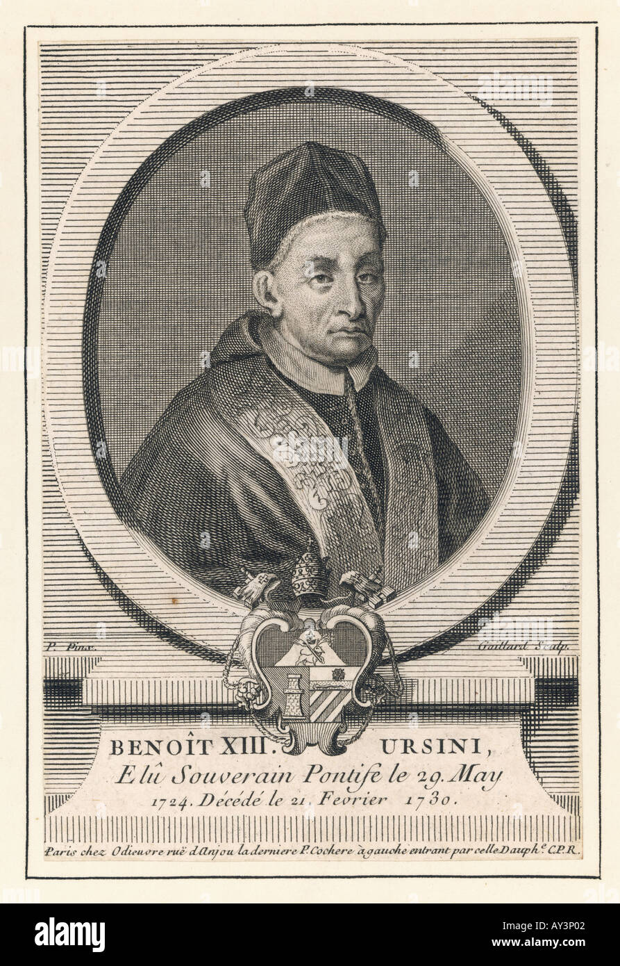 Pope benedict xiii hi-res stock photography and images - Alamy