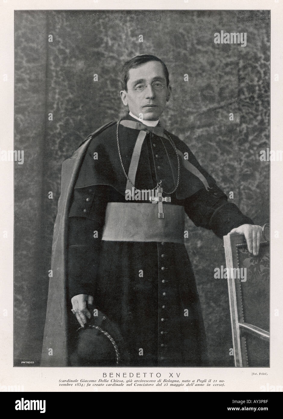 Pope benedict xv hi-res stock photography and images - Alamy