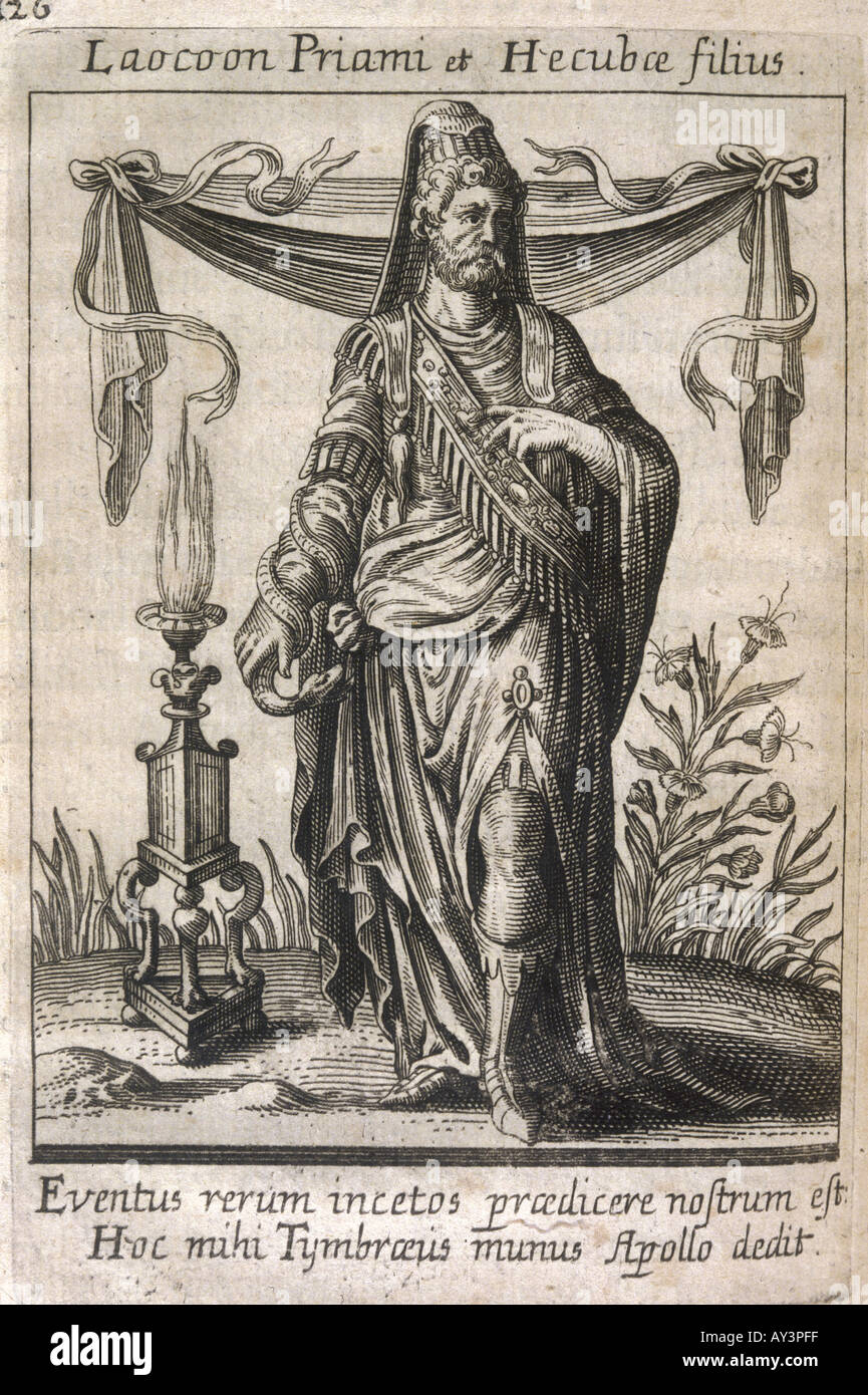 Iliad laocoon hi-res stock photography and images - Alamy