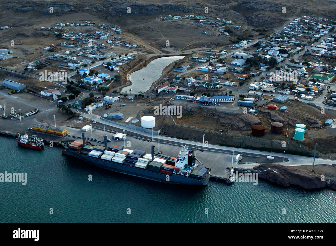Puerto deseado city hi-res stock photography and images - Alamy
