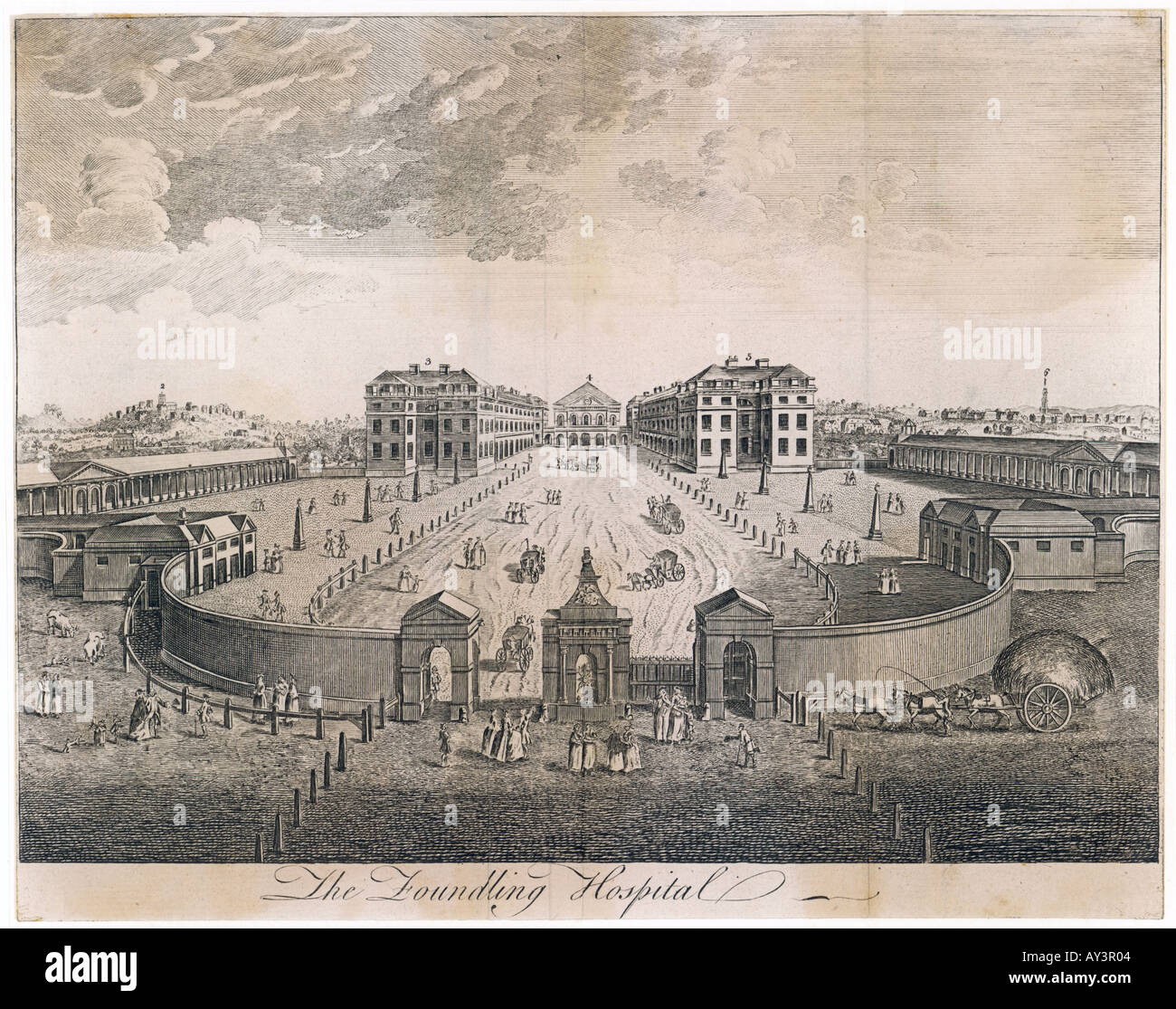 London foundling hospital hi-res stock photography and images - Alamy