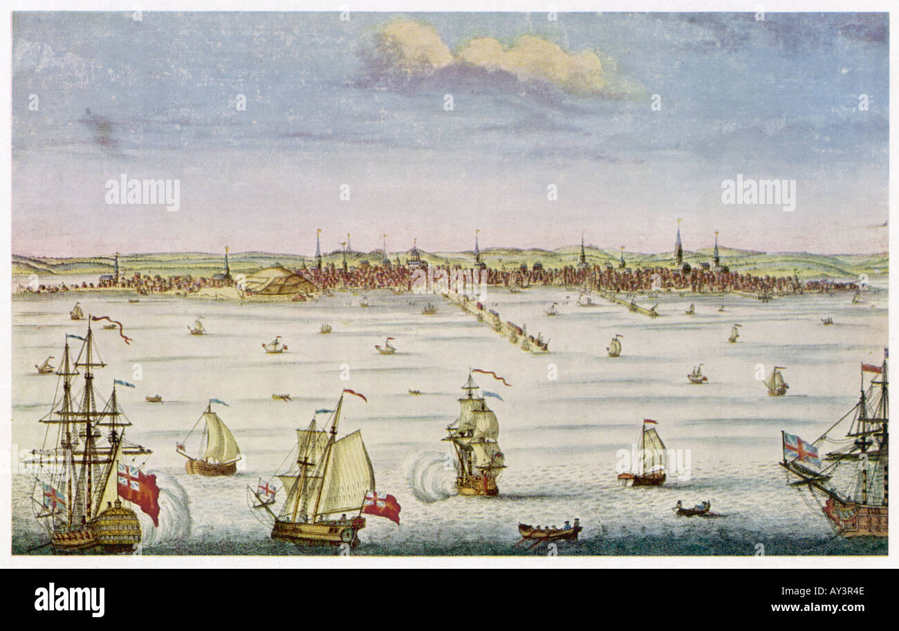 Historical view of boston hi-res stock photography and images - Alamy