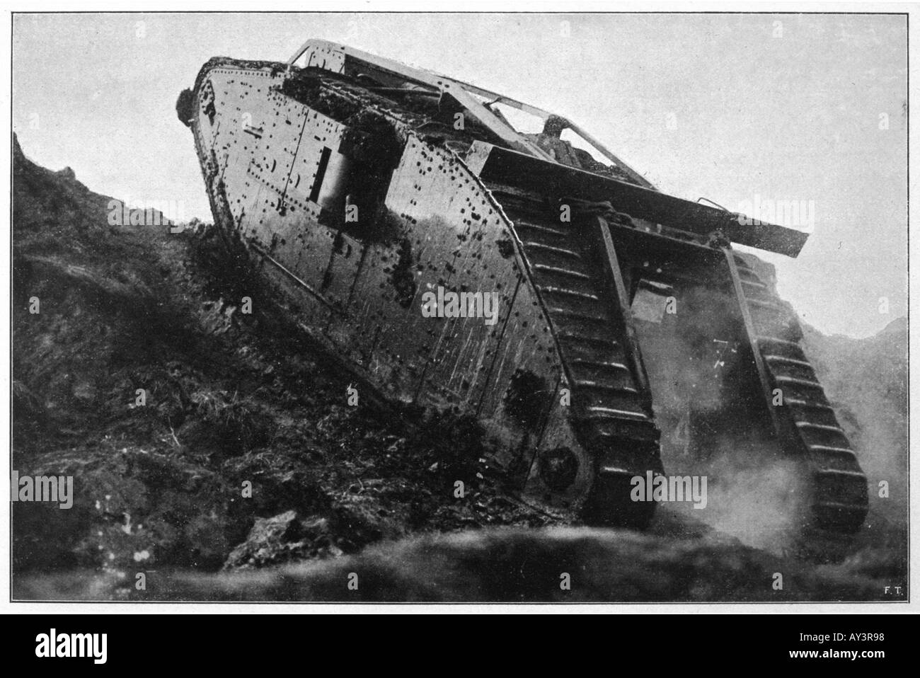 Ww1 1917 British Tank Stock Photo, Royalty Free Image: 5544855 - Alamy