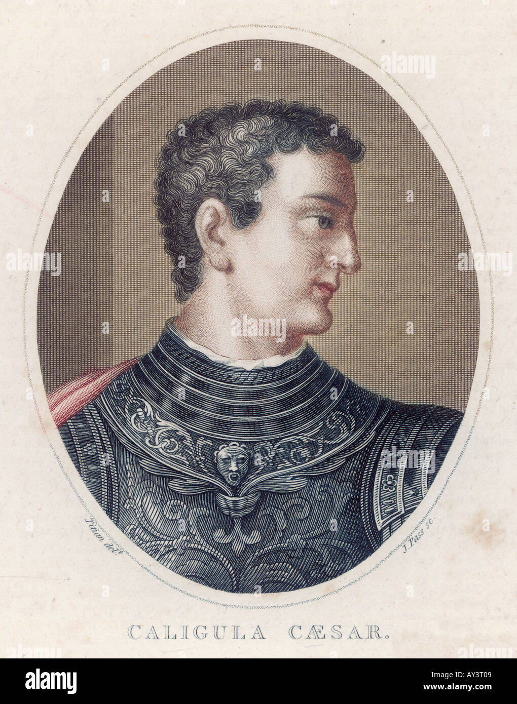 Roman emperor caligula hi-res stock photography and images - Alamy