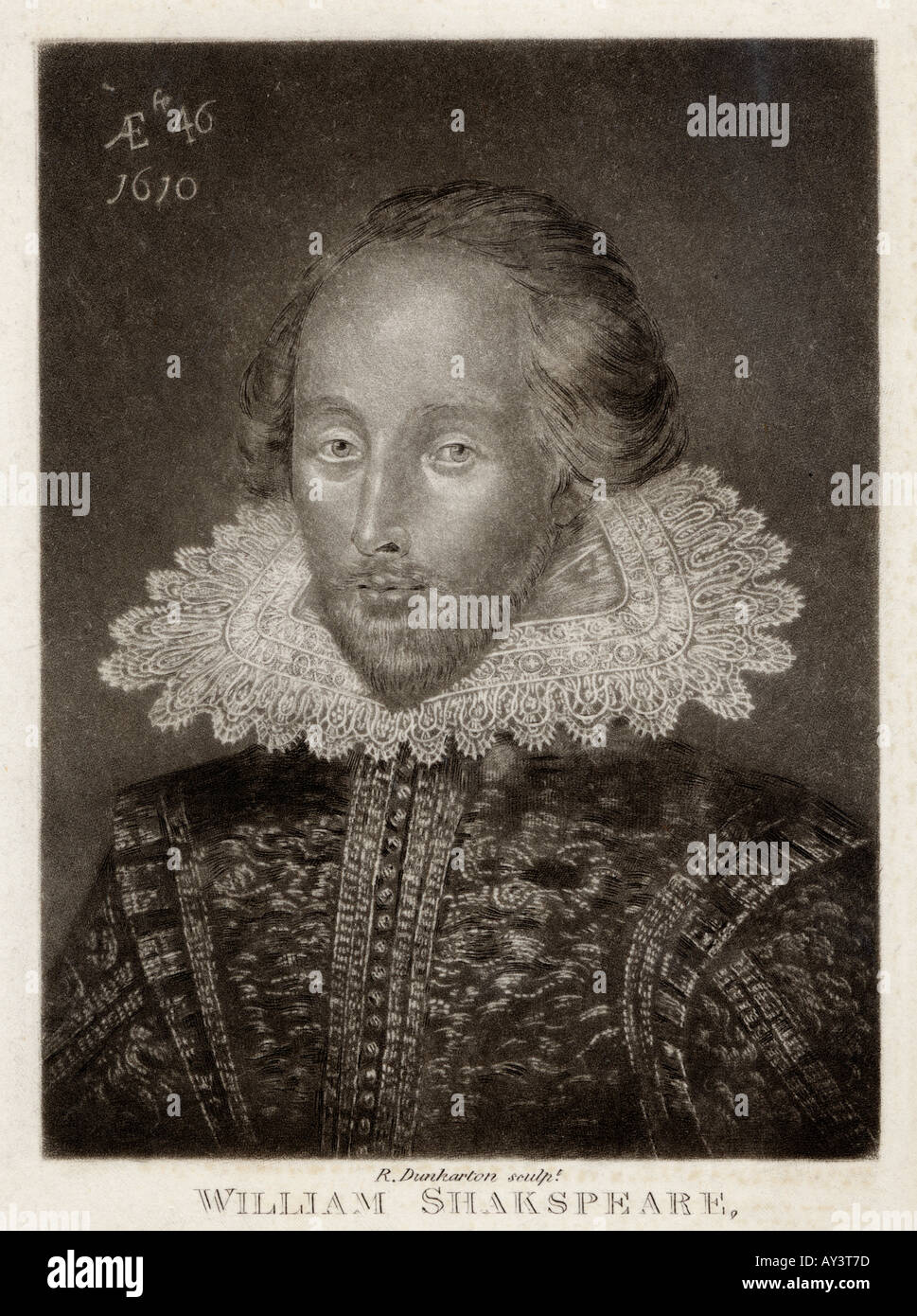 Shakespeare Janssen Dunk Stock Photo - Alamy