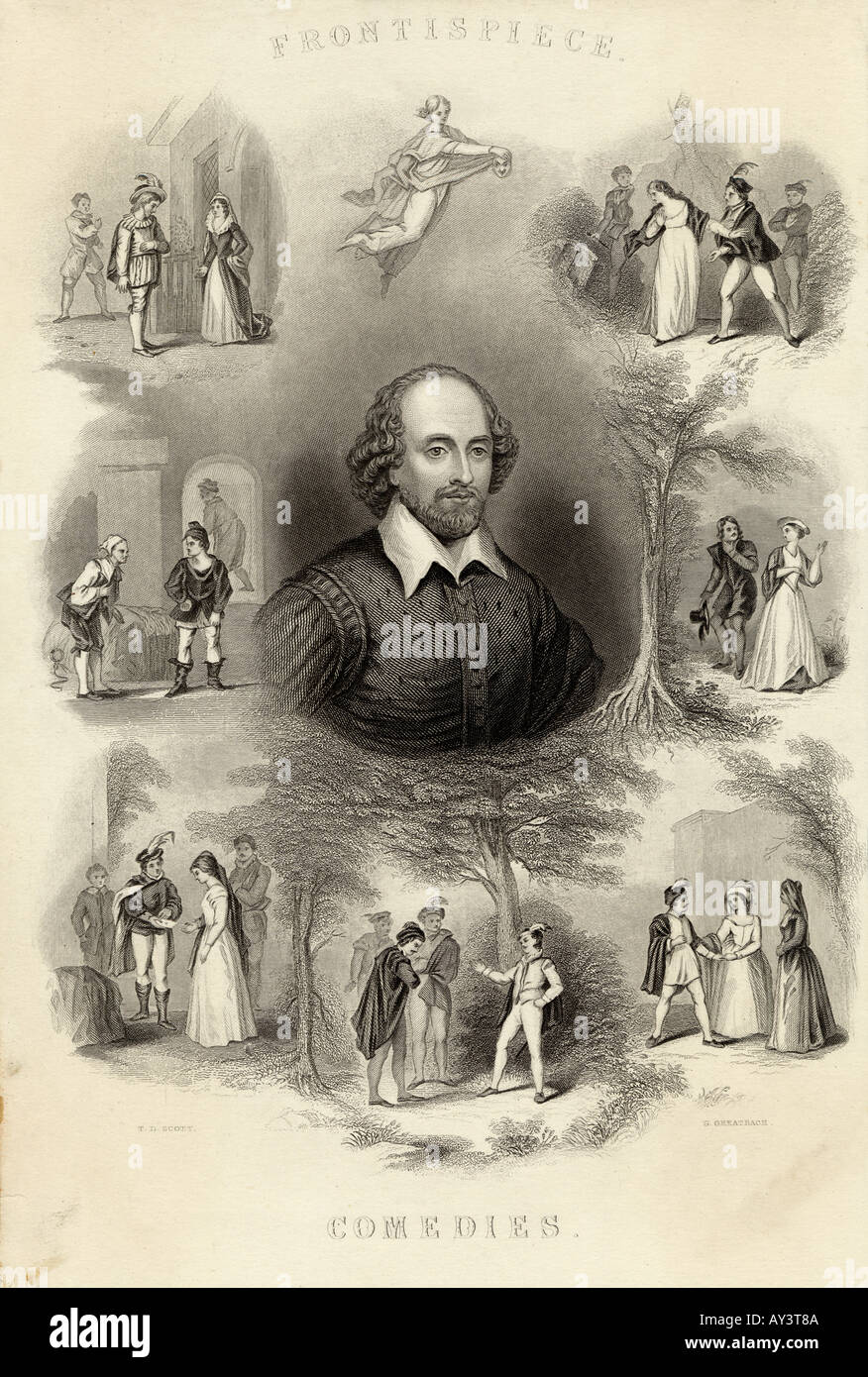 William shakespeares comedies hi-res stock photography and images - Alamy