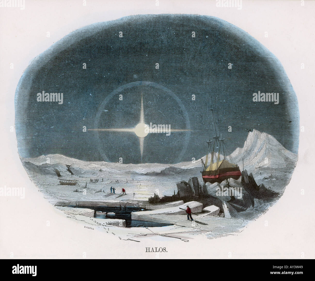 Arctic Scene Whimper Stock Photo - Alamy