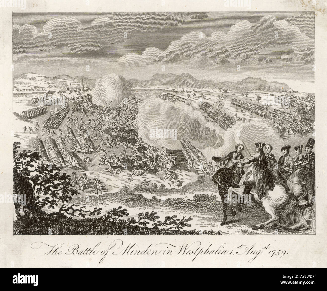 Battle of minden hi-res stock photography and images - Alamy