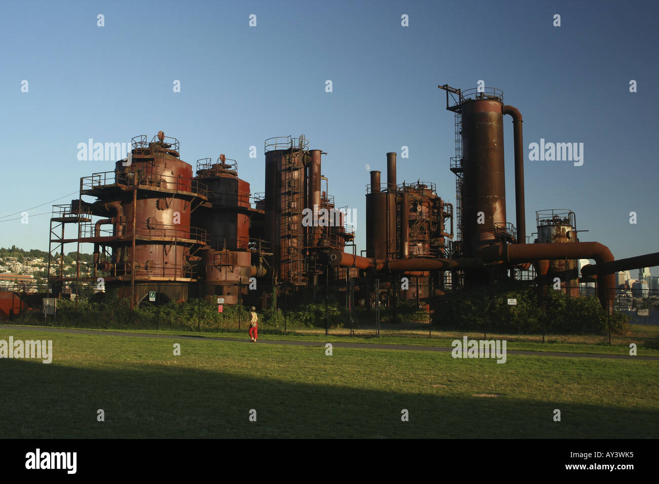 Gas Works Park in Seattle, Washington Stock Photo - Alamy
