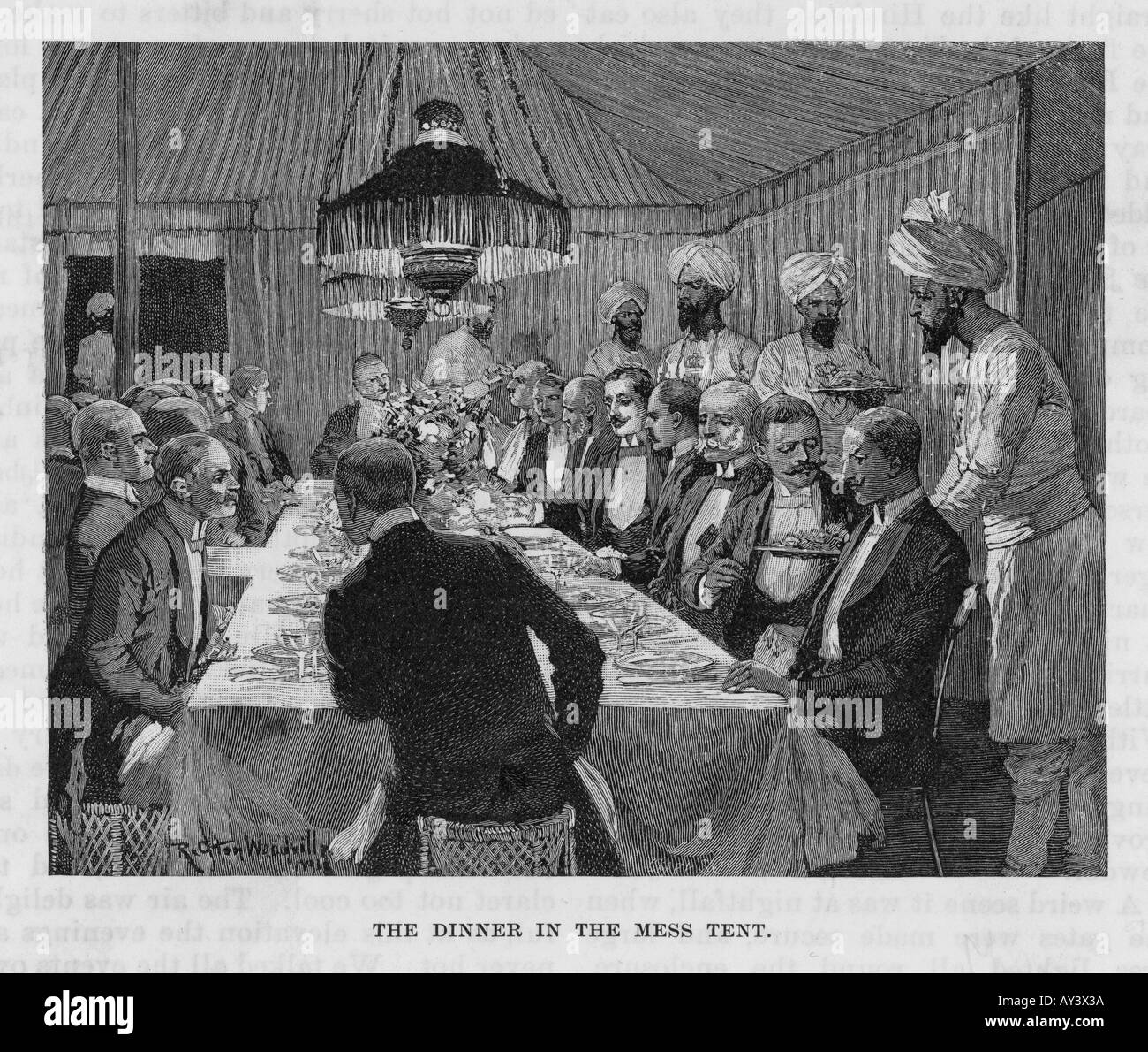 Mess dinner hi-res stock photography and images - Alamy