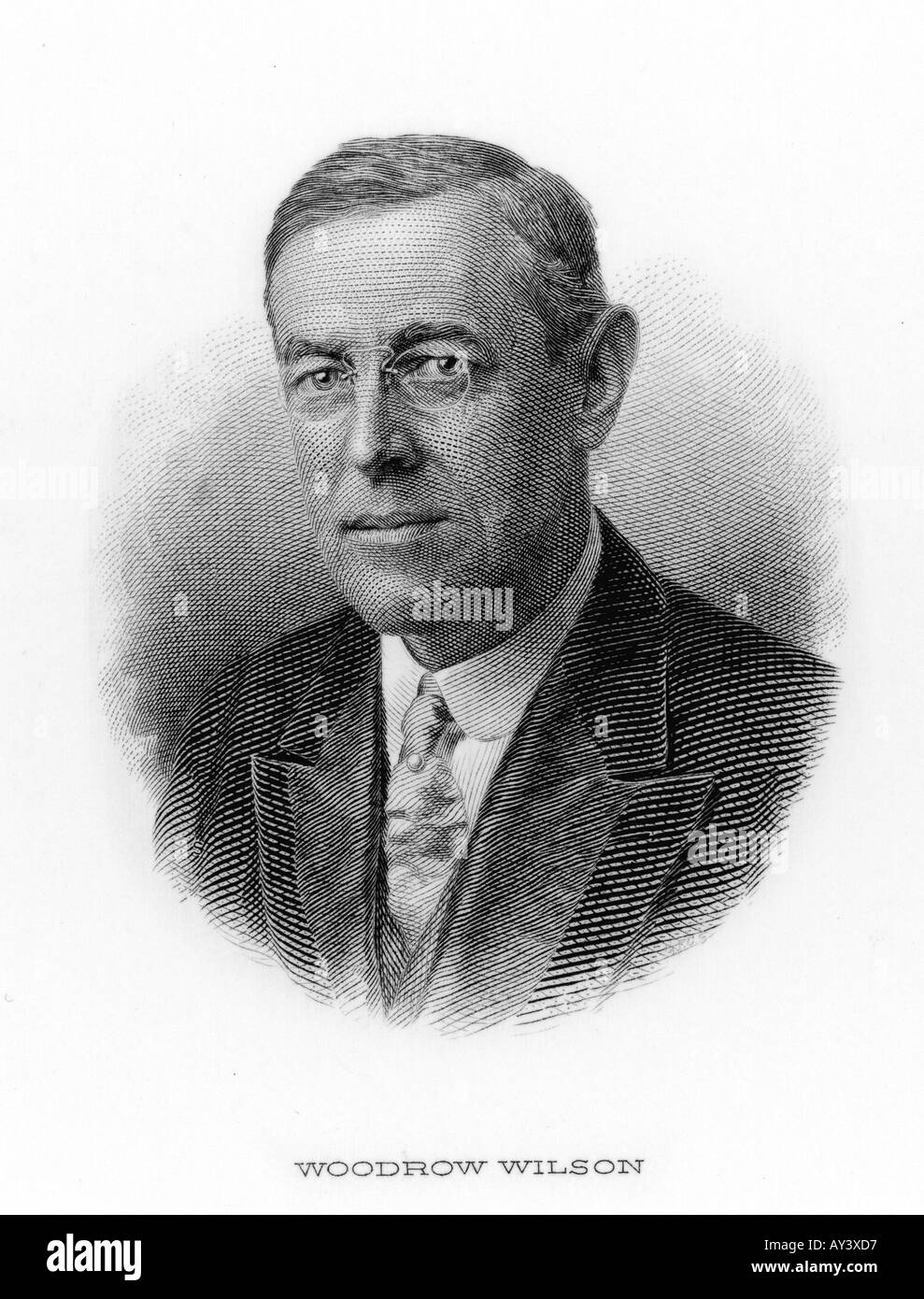 Woodrow wilson 1856 1924 hi-res stock photography and images - Alamy