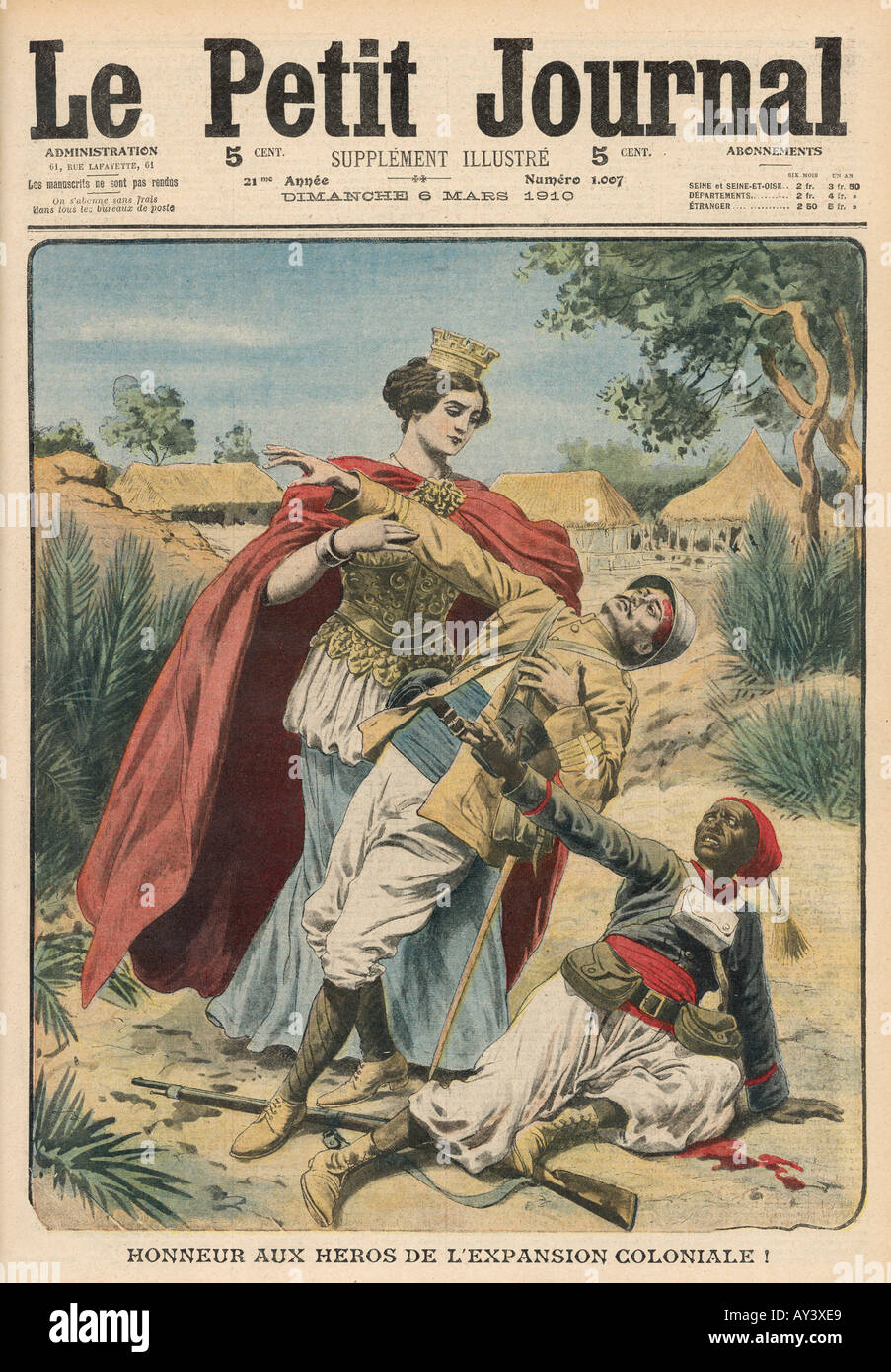 Colonial Hero 1910 Stock Photo - Alamy