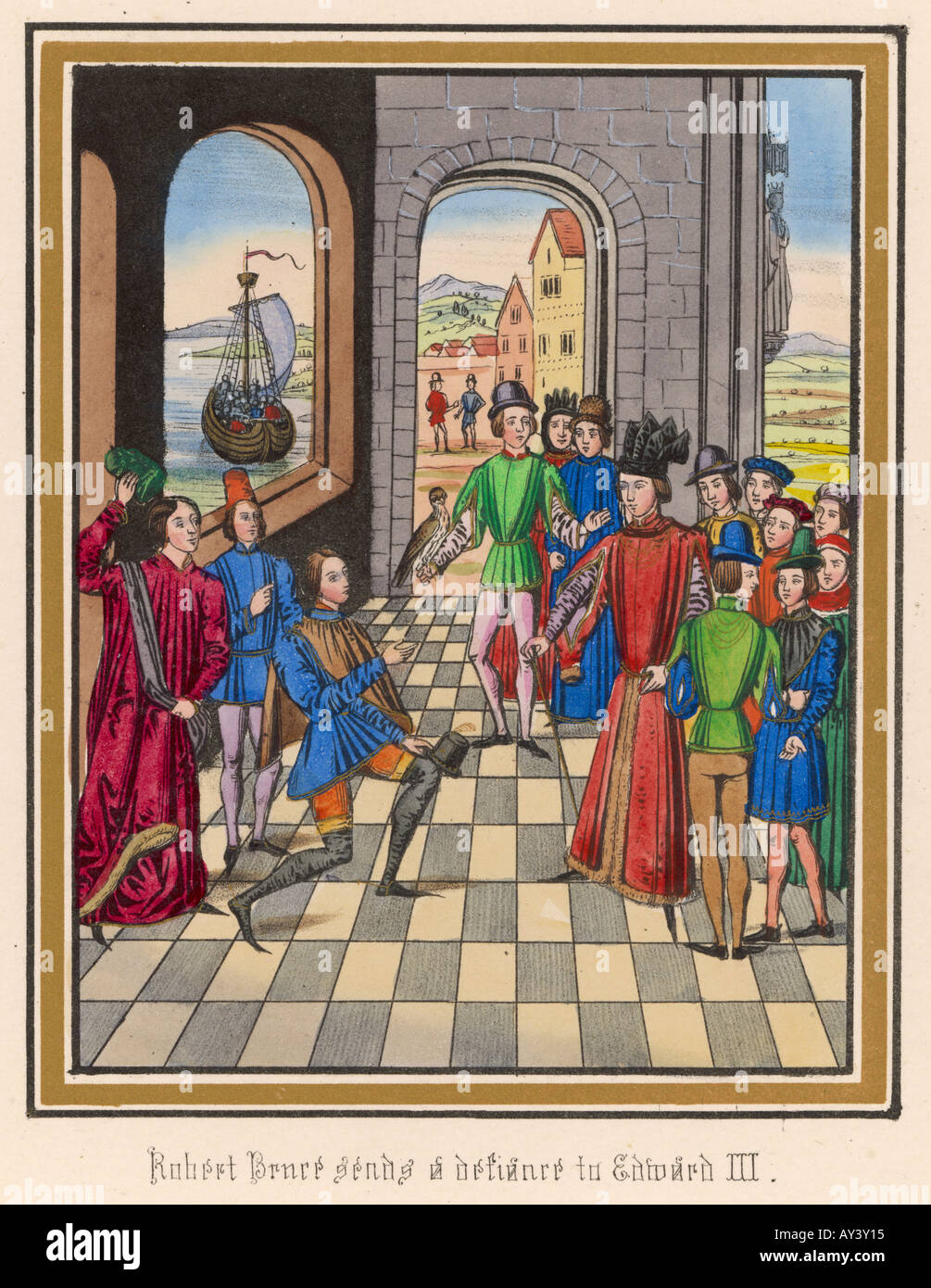 Scotland Defies England Stock Photo - Alamy