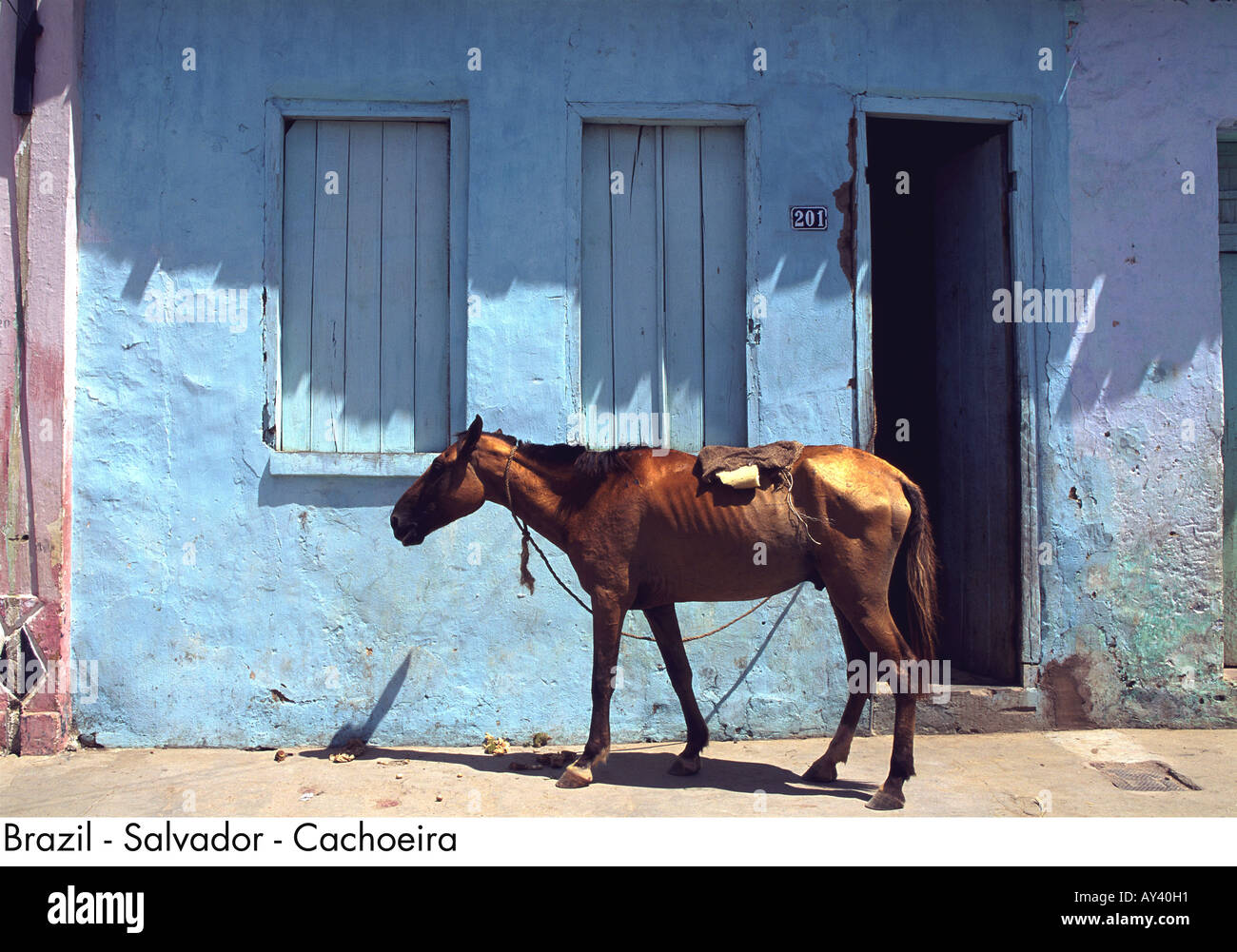 Brazil Salvador Cachoeira Stock Photo - Alamy