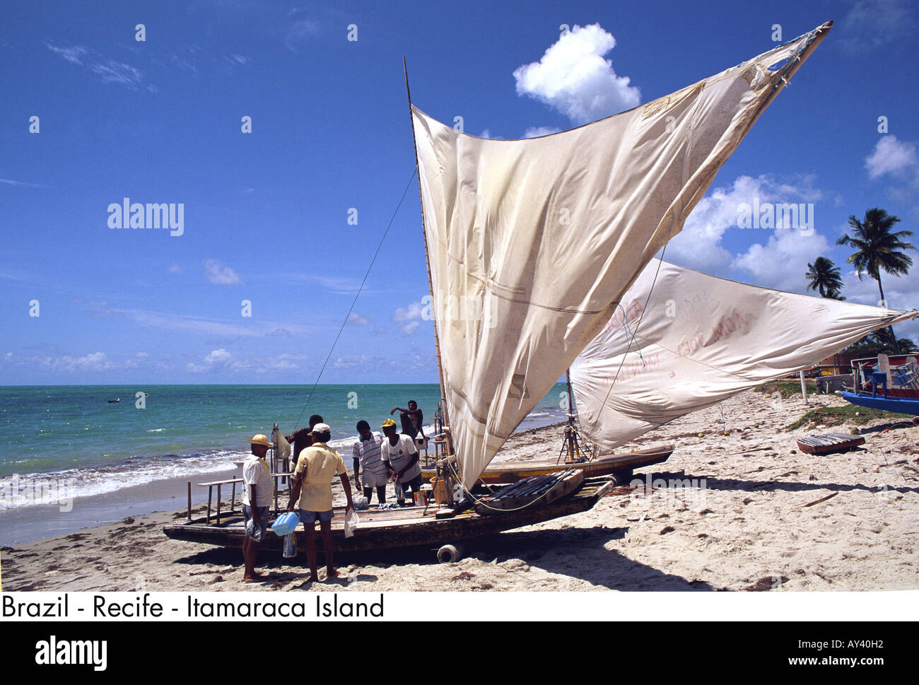 Brazil Recife Itamaraca Island Stock Photo - Alamy