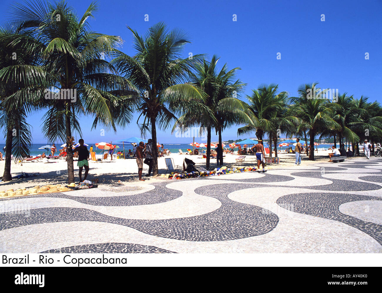 Brazil Rio Copacabana Stock Photo - Alamy