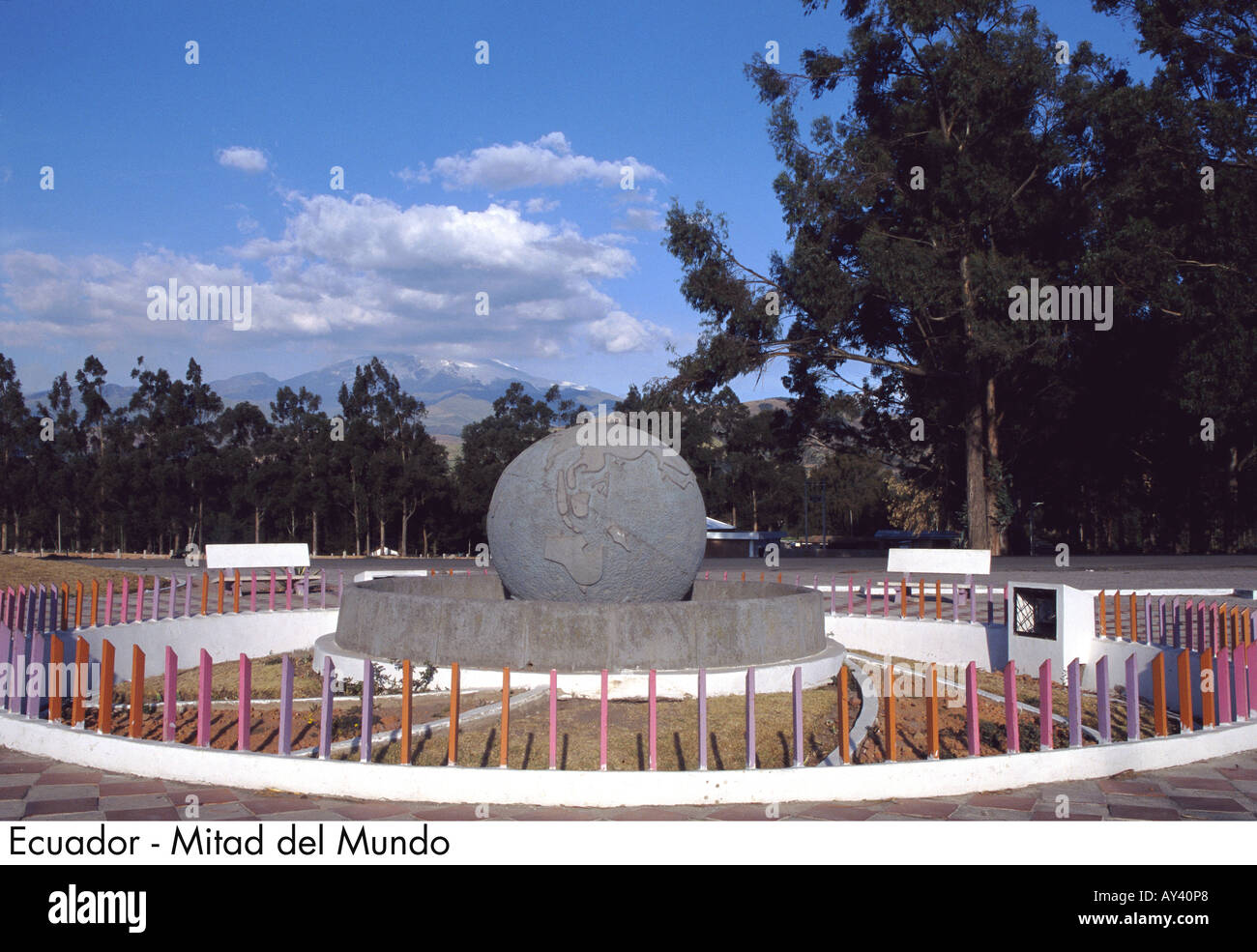 Ecuador Mitad del Mundo Stock Photo - Alamy