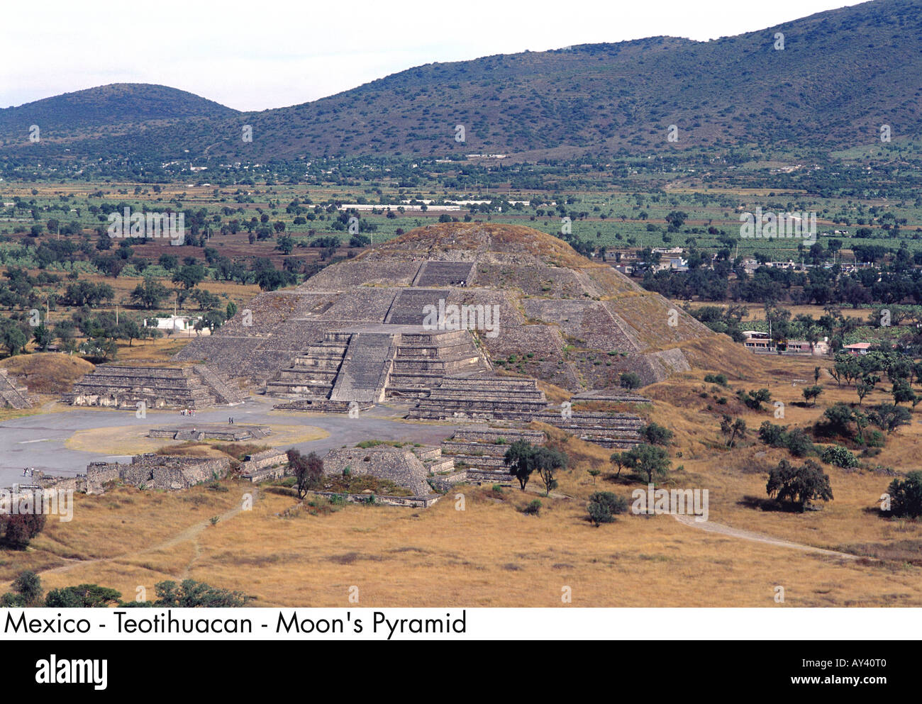 Mexico Teotihuacan Moon s Pyramid Stock Photo - Alamy