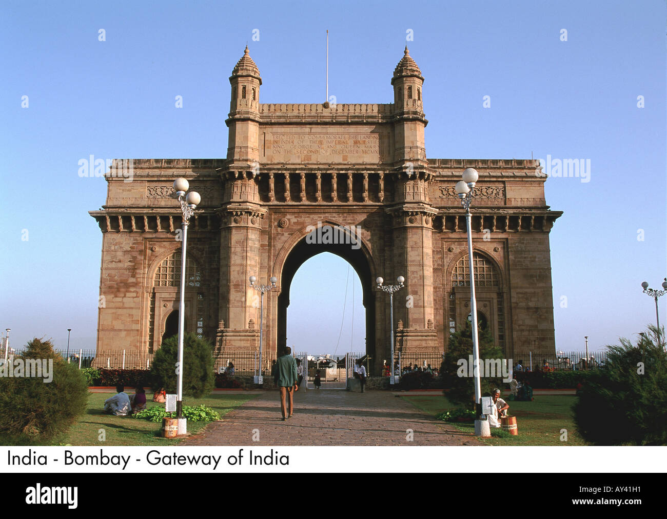 India Bombay Gateway of India Stock Photo - Alamy