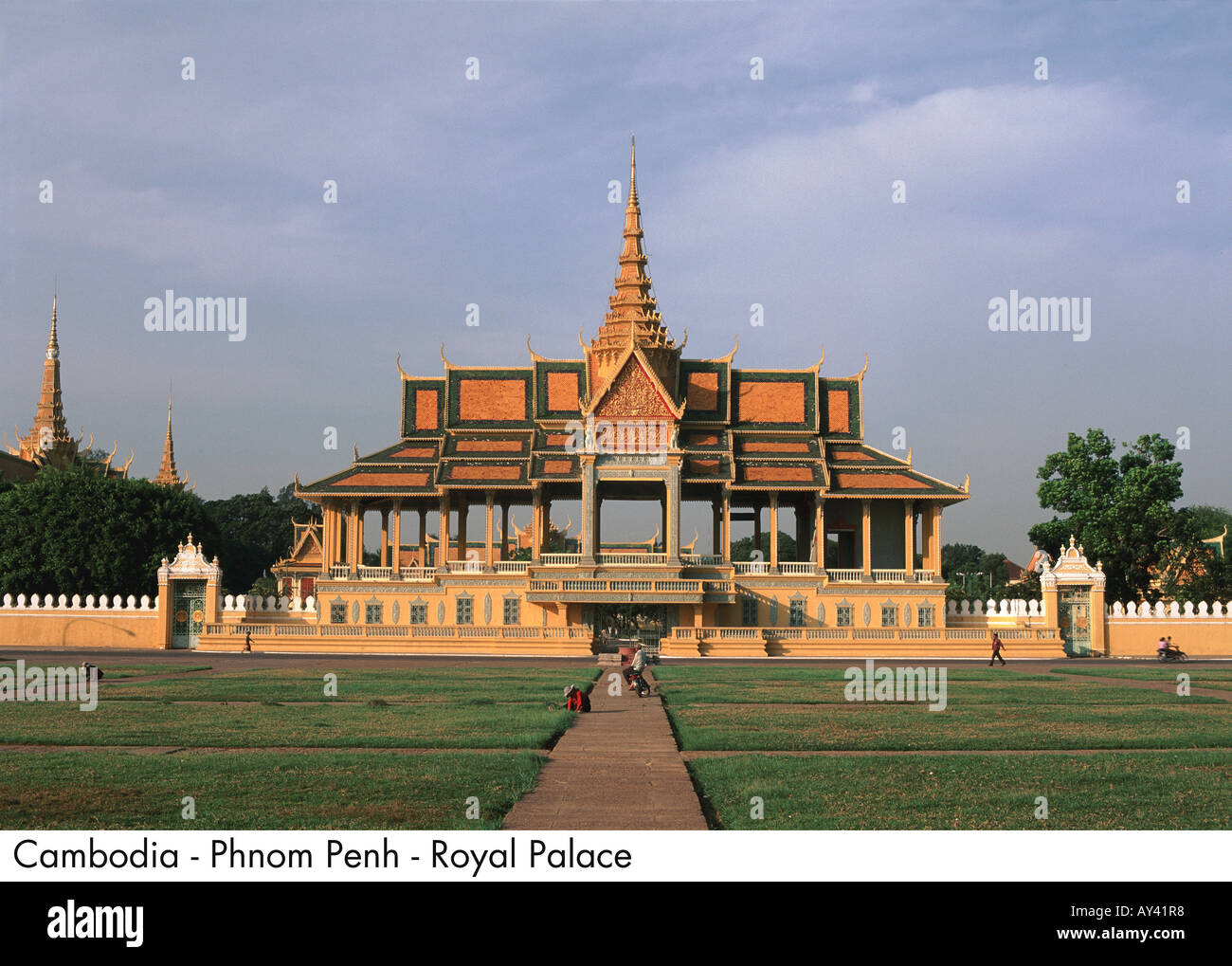 Cambodia Phnom Penh Royal Palace Stock Photo - Alamy