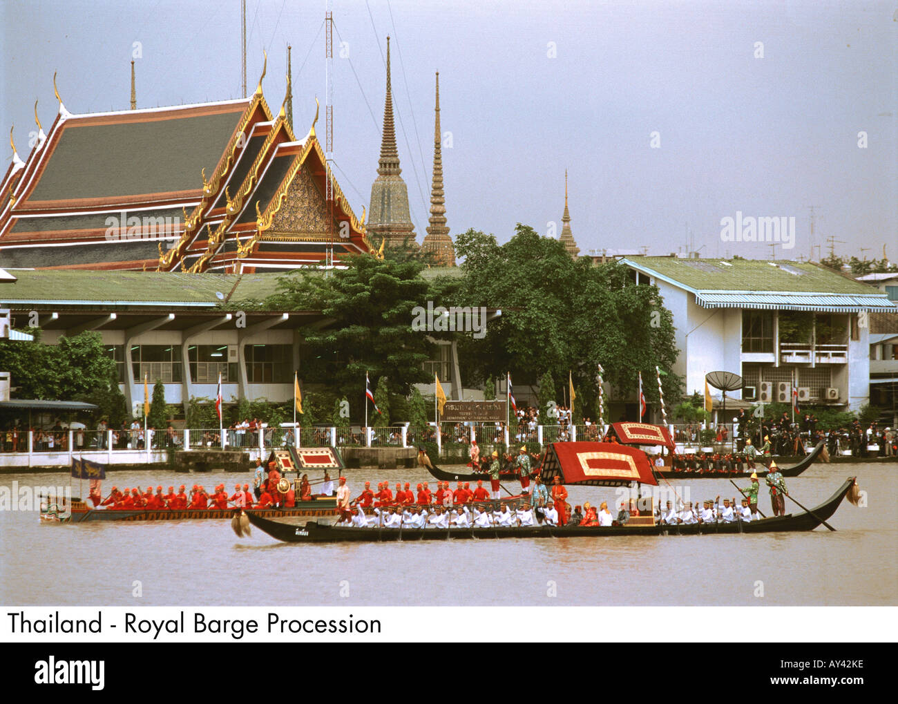 Thailand Royal Barge Procession Stock Photo - Alamy