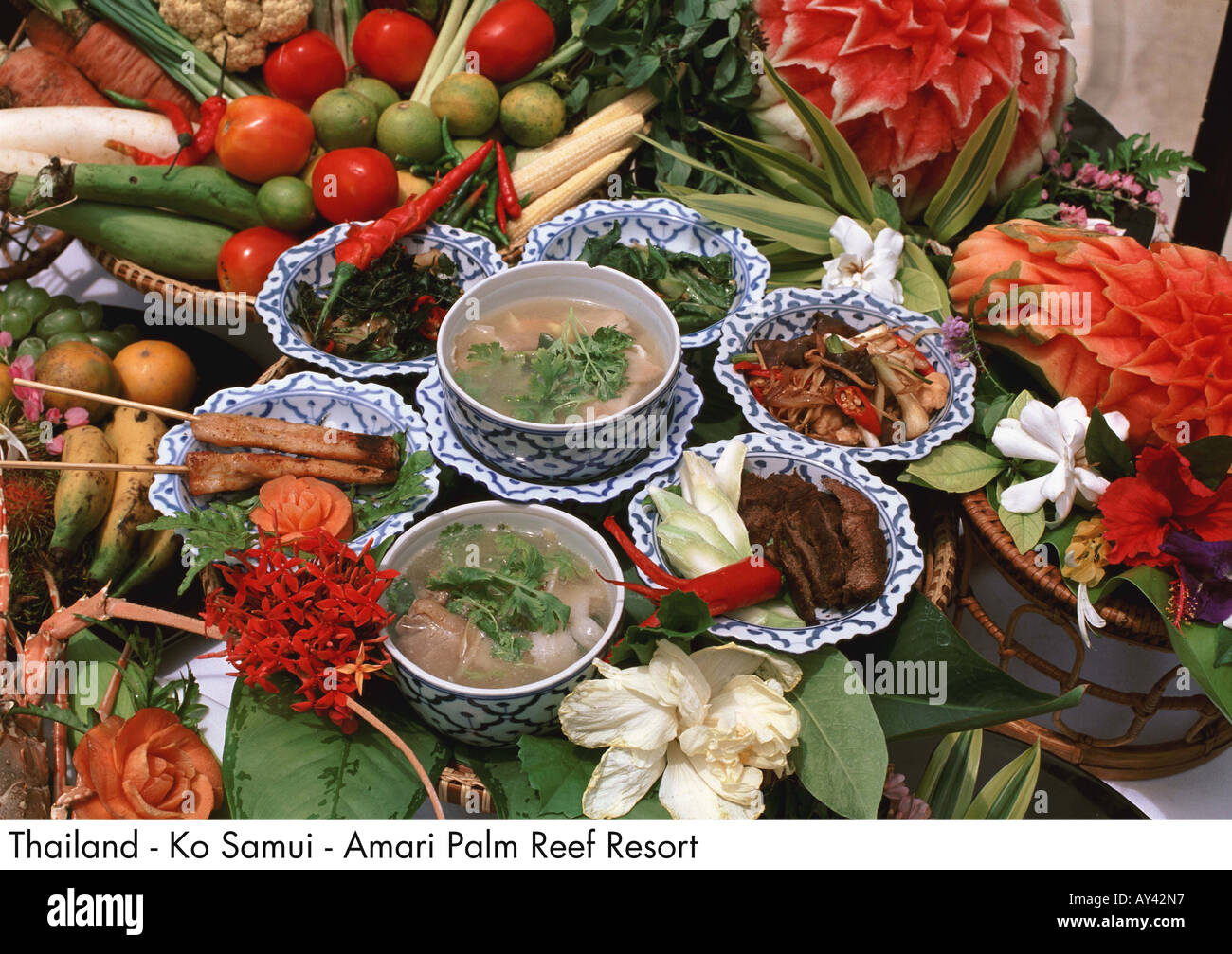 Thailand Ko Samui Amari Palm Reef Resort Stock Photo - Alamy