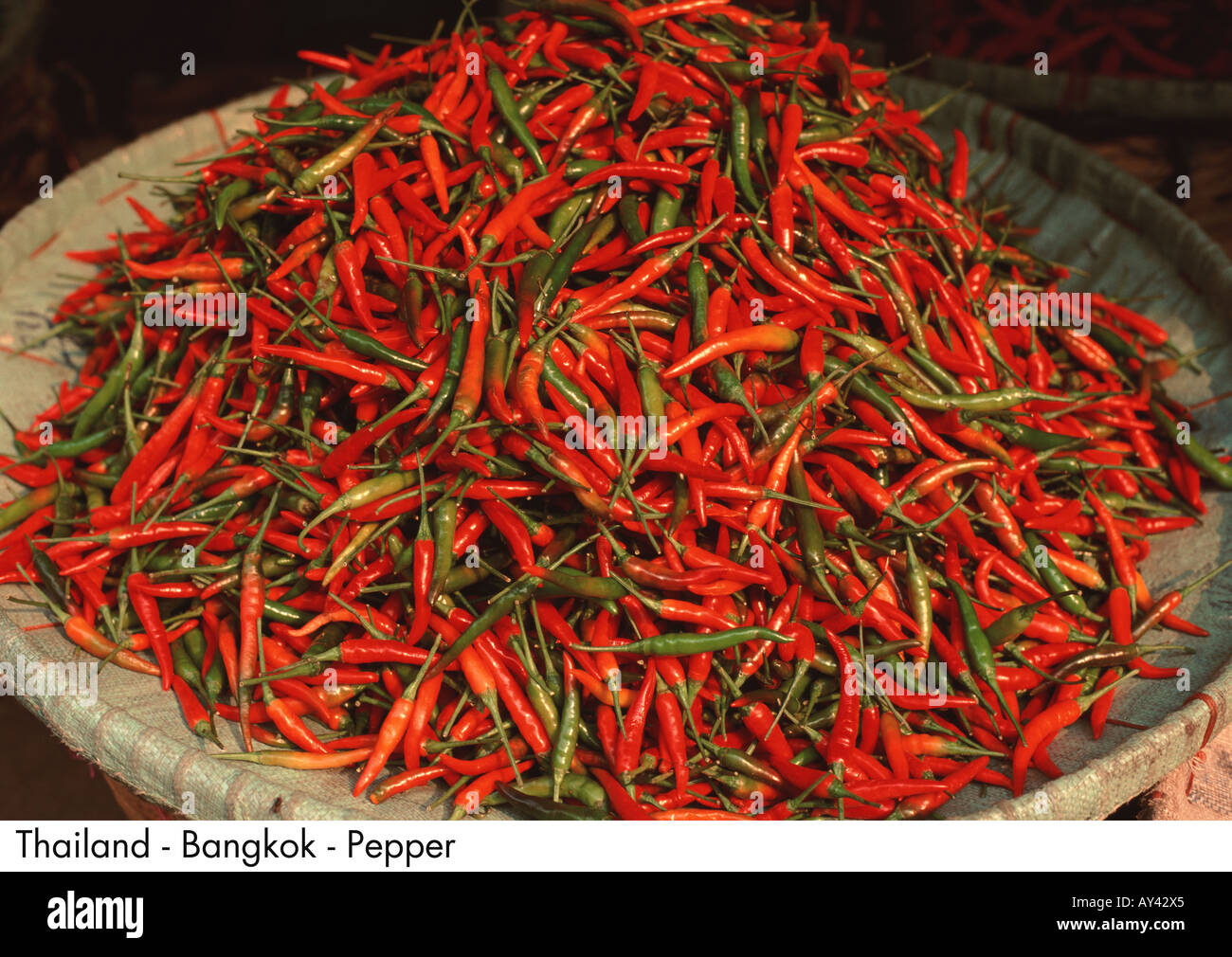 Thailand Bangkok Pepper Stock Photo - Alamy