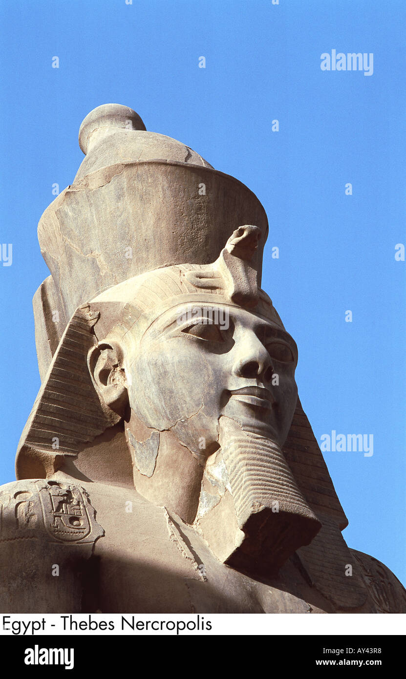 Egypt Thebes Nercropolis Stock Photo - Alamy