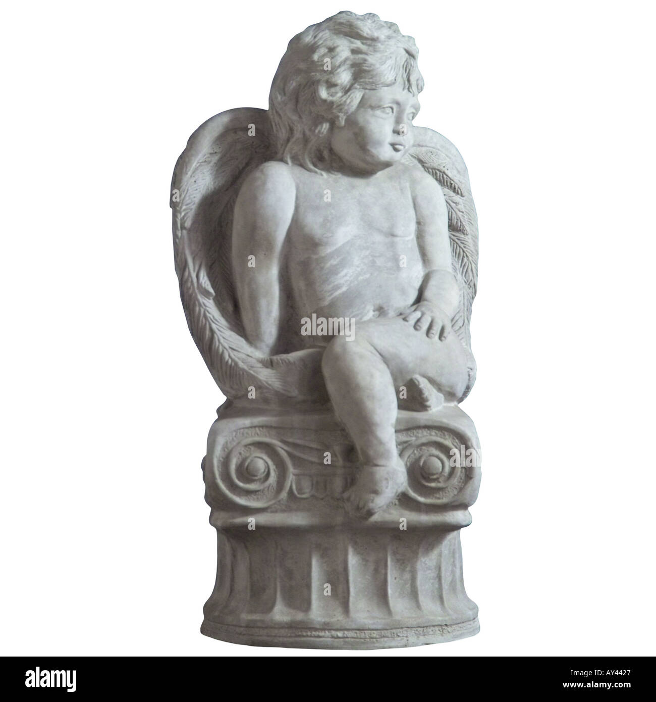 Angels Statue Lawn Ornaments Sculpture Decorations Stock Photo - Alamy