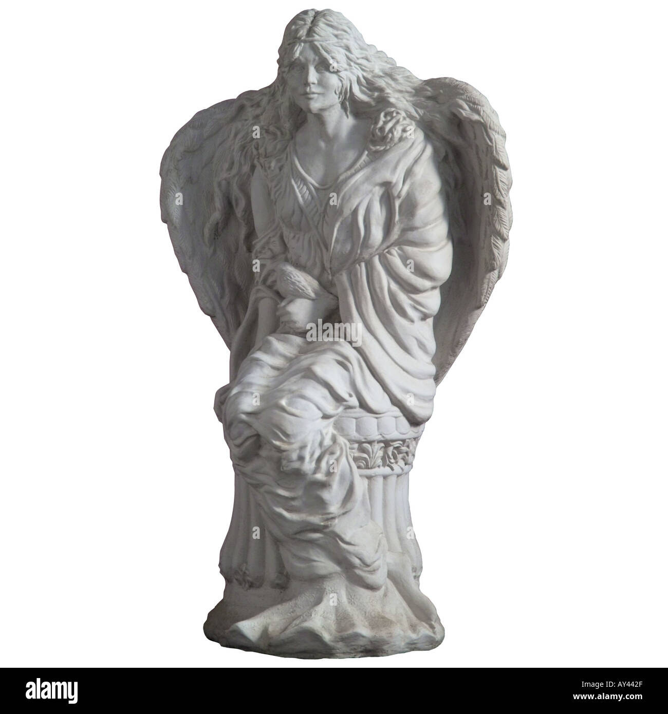 Angels Statue Lawn Ornaments Sculpture Decorations Stock Photo - Alamy