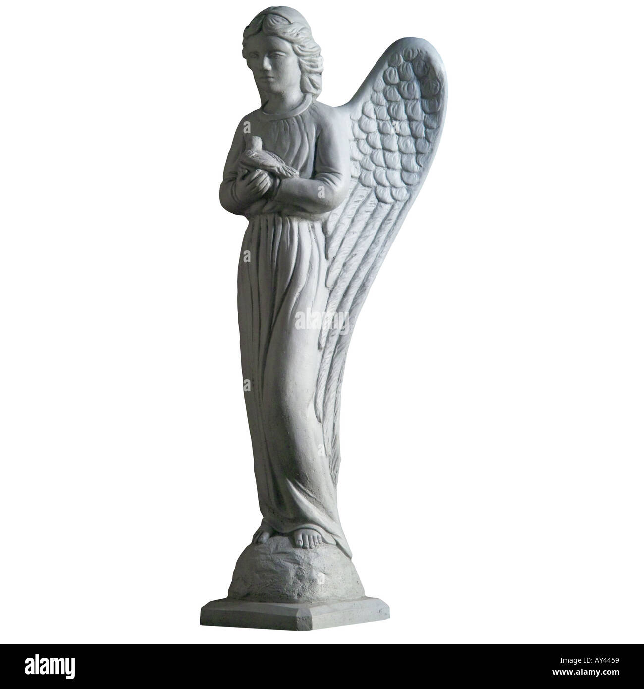 Angels Statue Lawn Ornaments Sculpture Decorations angel Stock Photo ...