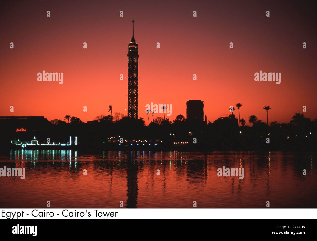 Egypt Cairo Cairo s Tower Stock Photo - Alamy