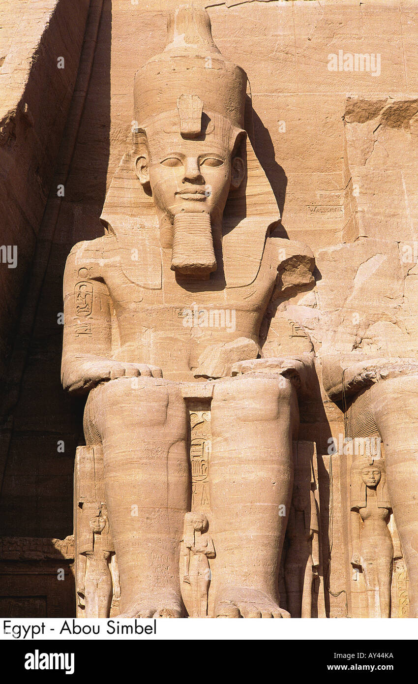 Egypt Abou Simbel Stock Photo - Alamy