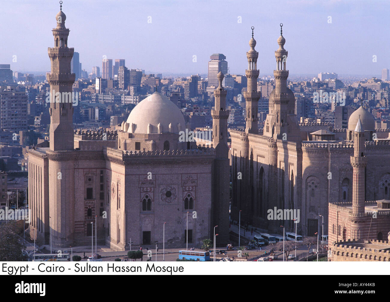 Egypt Cairo Sultan Hassan Mosque Stock Photo - Alamy