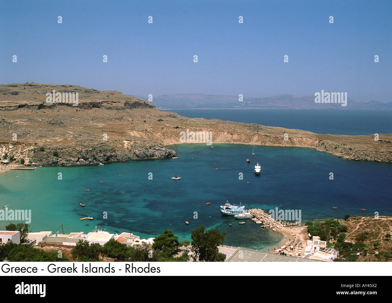 Greece Greek Islands Rhodes Stock Photo - Alamy
