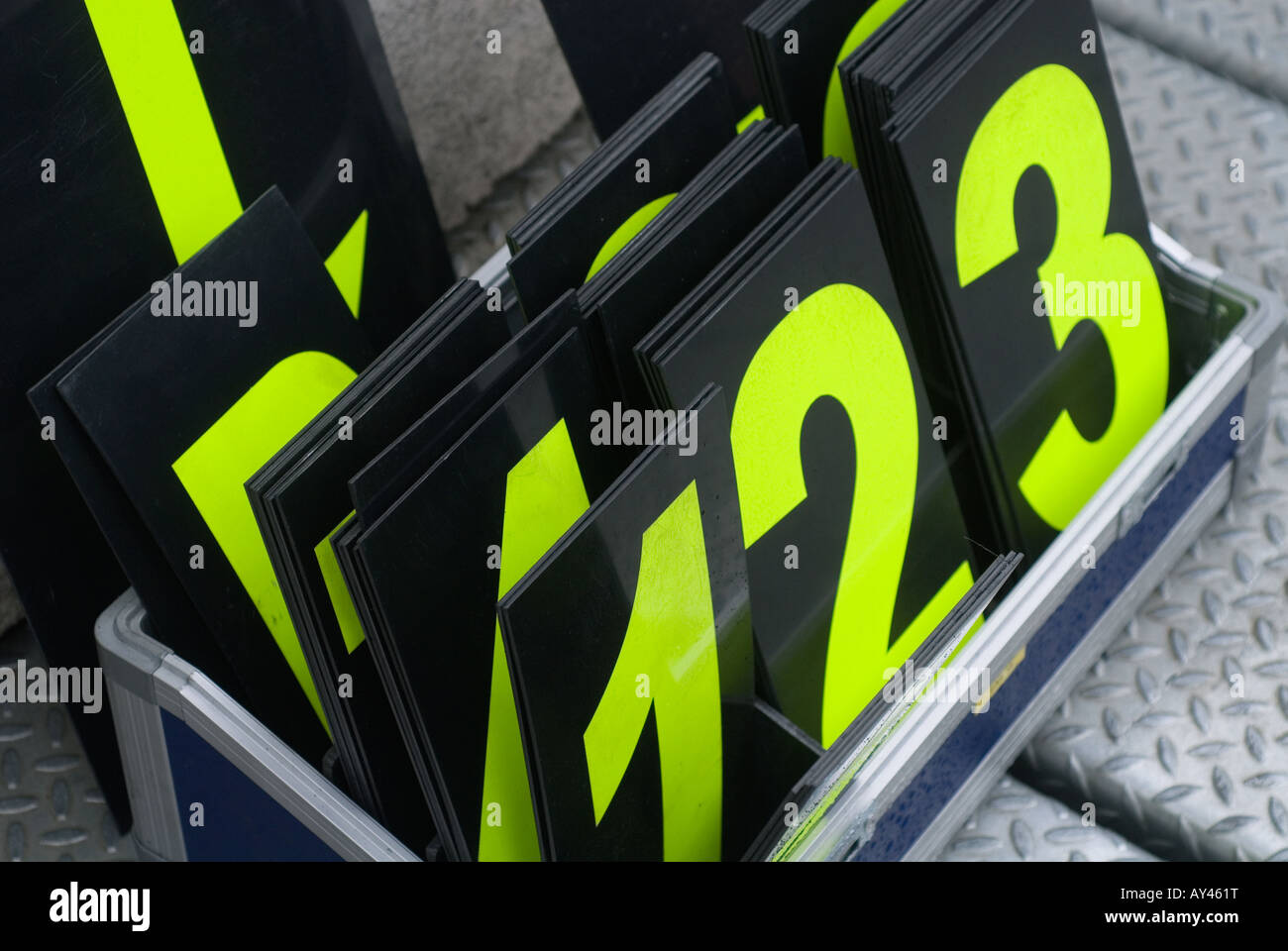 Formula 1 race pit box hi-res stock photography and images - Alamy