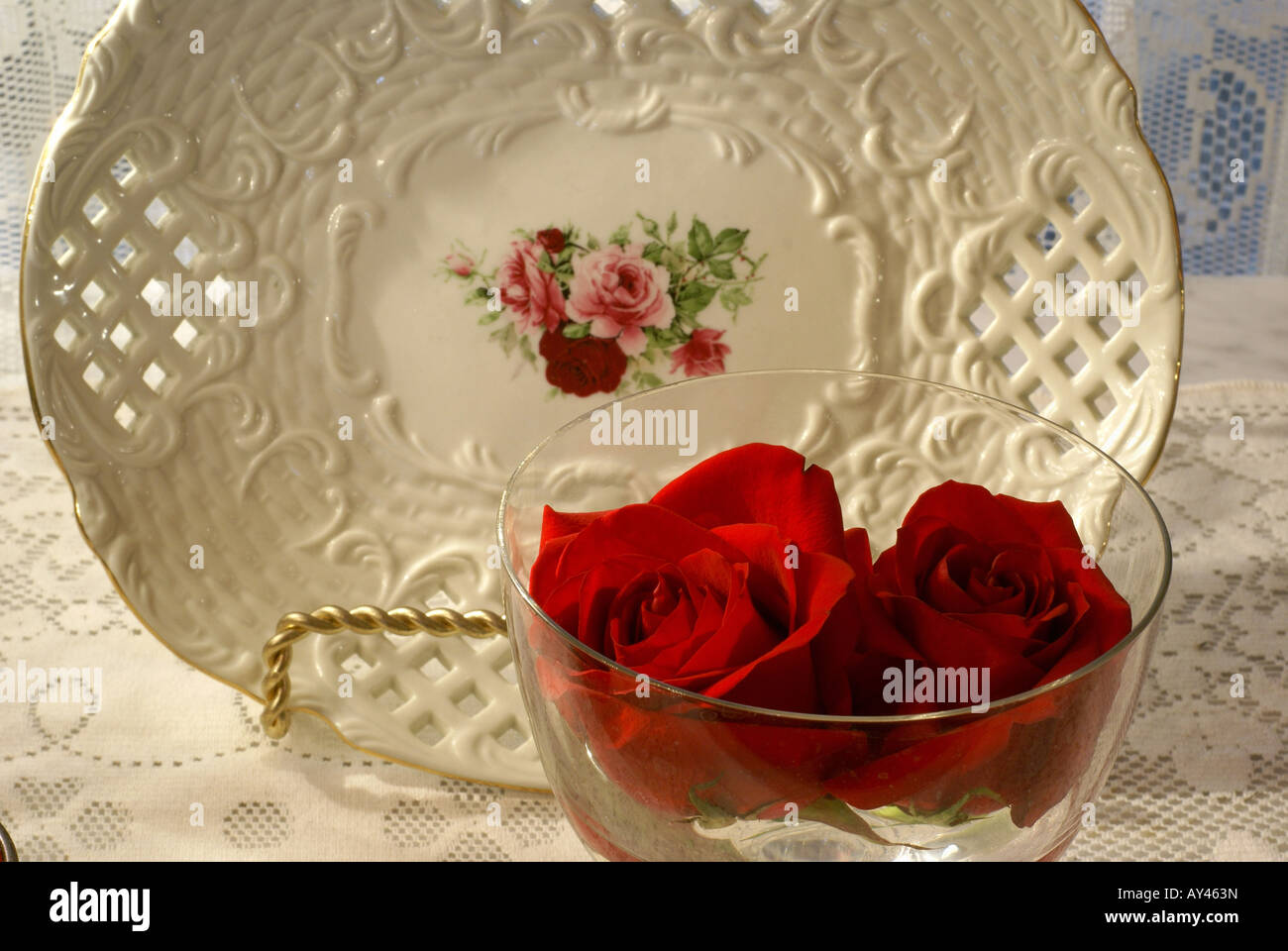 Arrangement of Roses Stock Photo - Alamy