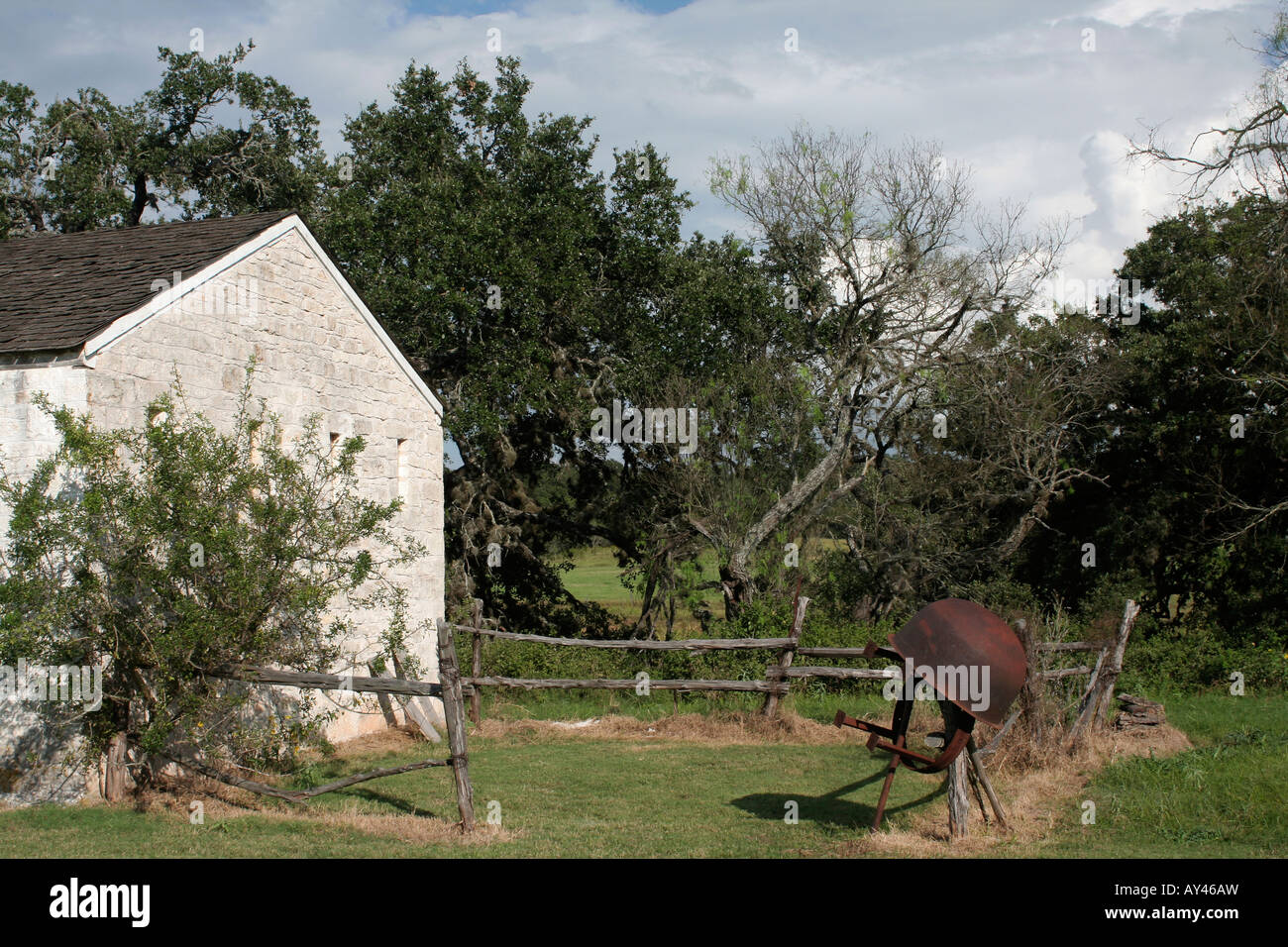 Fort Martin Scott historic site. This was the fort guardhouse. This ...