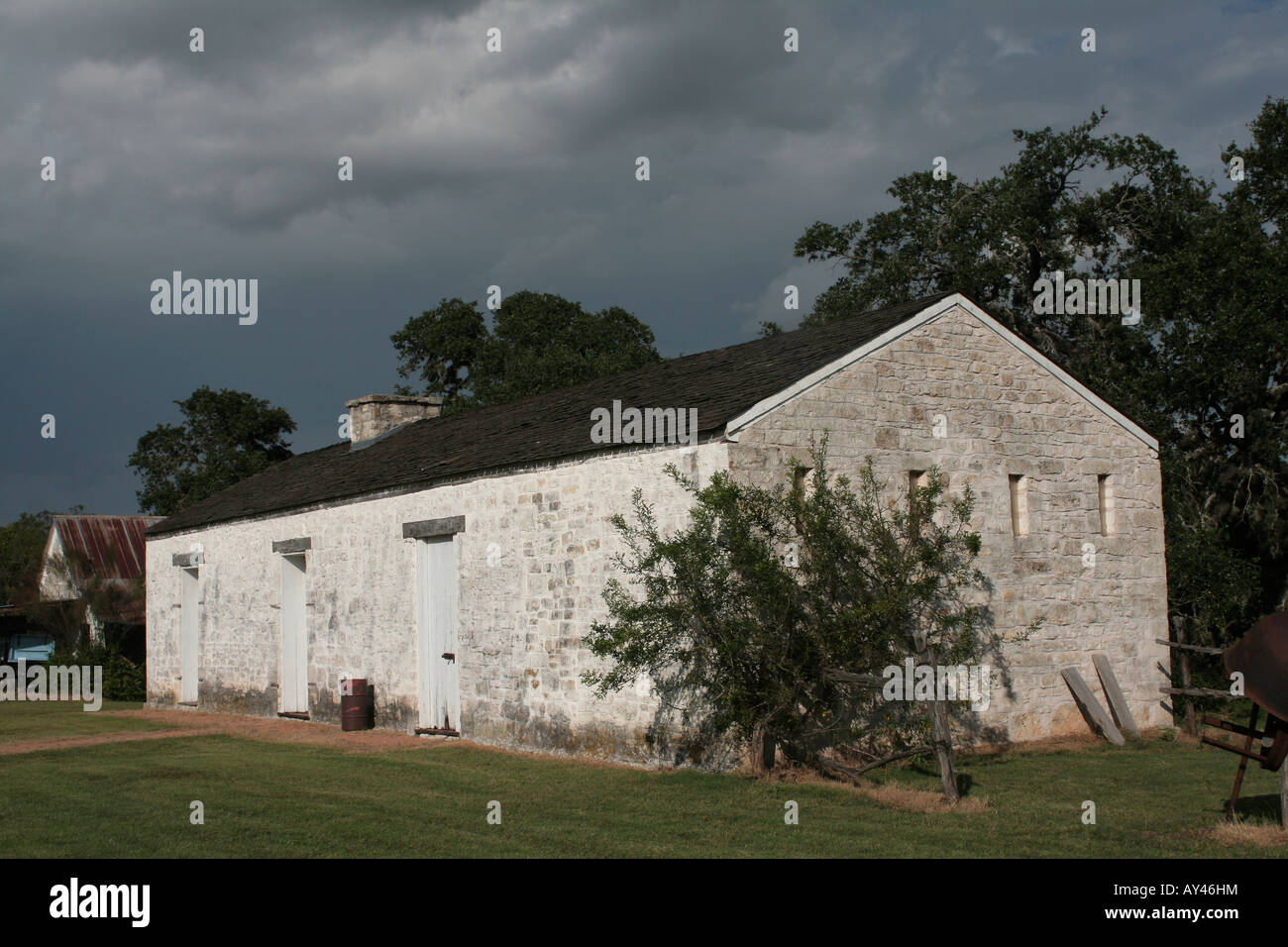 Fort Martin Scott historic site. This was the fort guardhouse. This ...
