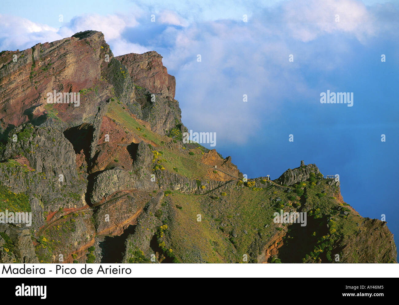 Madeira Pico de Arieiro Stock Photo - Alamy