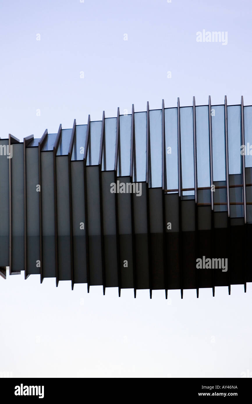 Pedestrian footbridge between buildings Royal Opera House Covent Garden ...