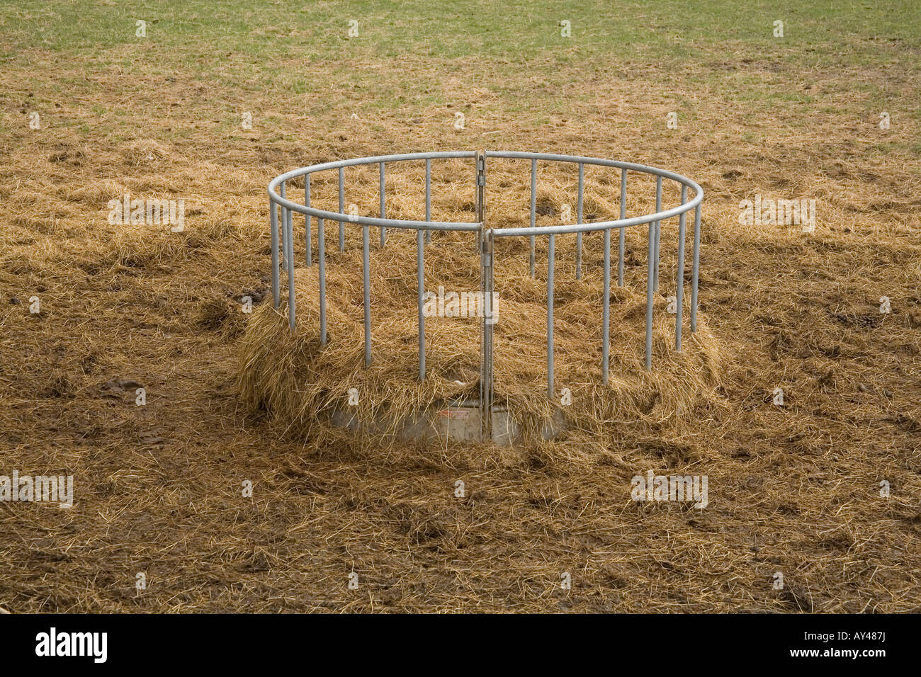Hay manger, Northumberland England Stock Photo - Alamy